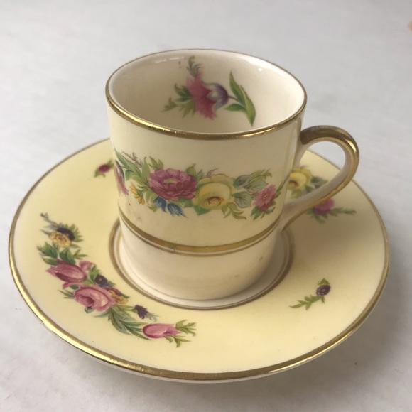 Dining | Vintage Simpsons Potters Demitasse Ambassador Ware Cup Saucer ...